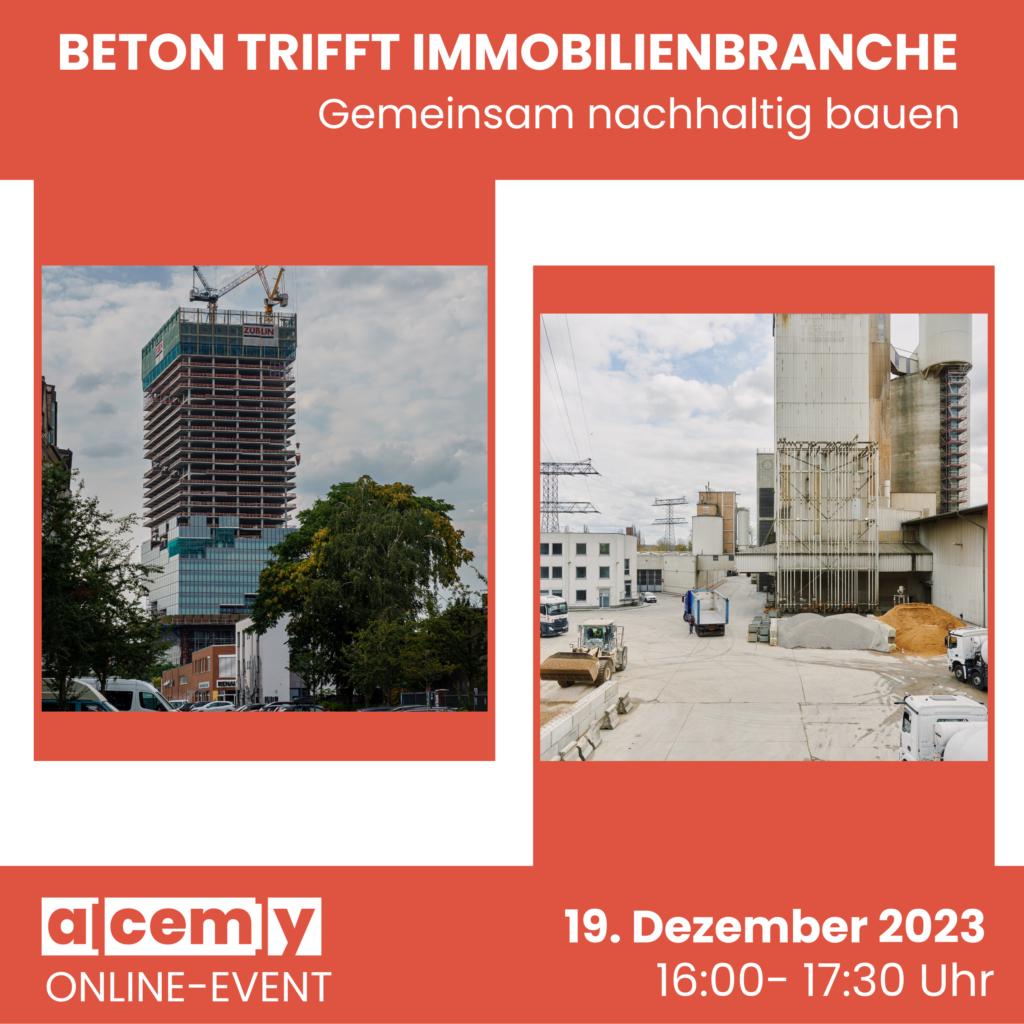 alcemy: Beton trifft Immobilienbranche: Gemeinsam nachhaltig bauen ...